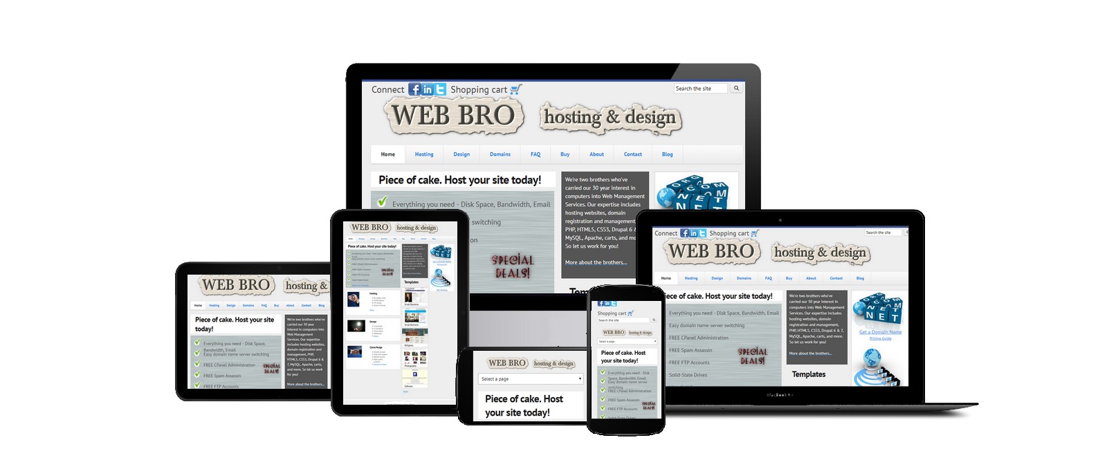 Home | Web Bro Hosting & Design